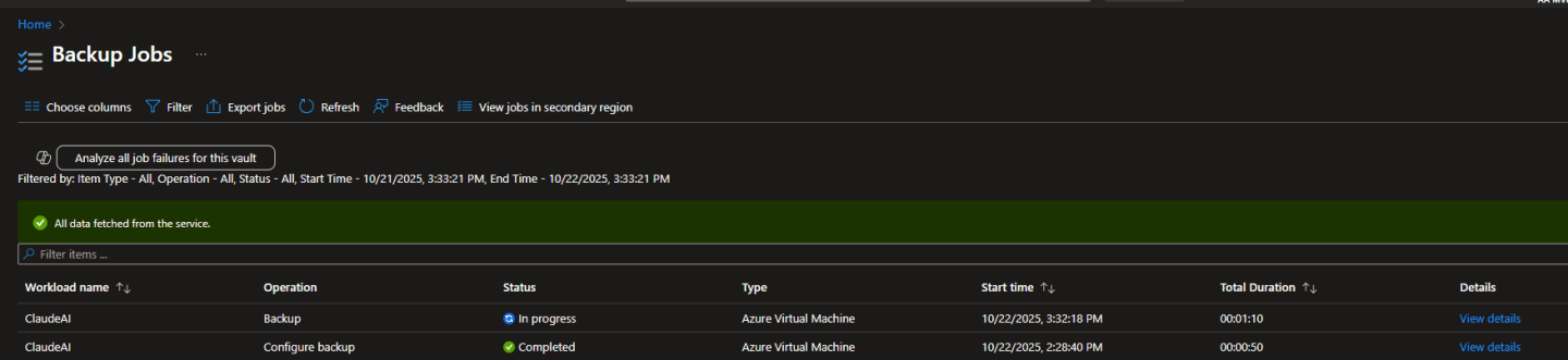 Complete Guide to Azure Backup & Recovery Vault – Adedeji Awolesi